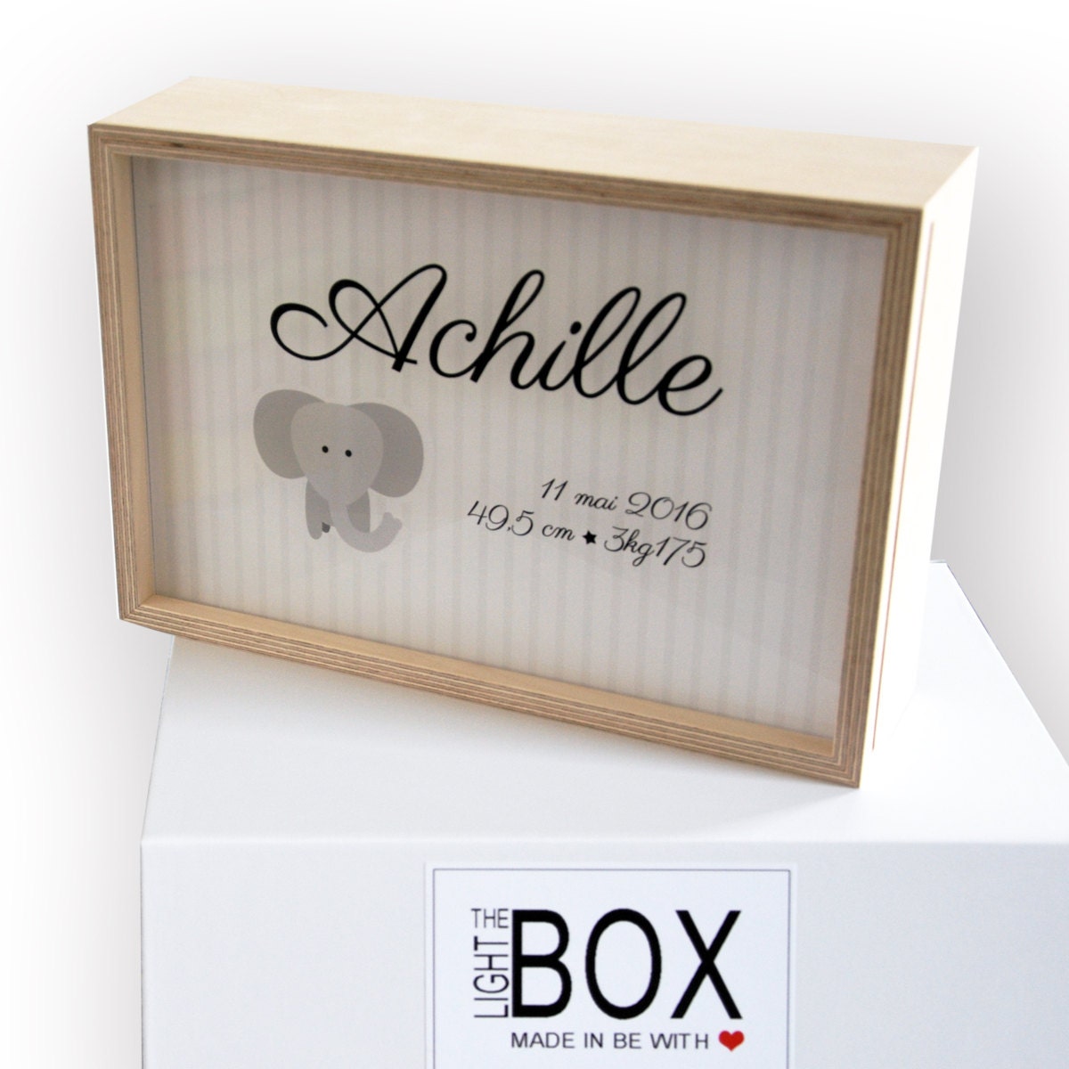 KIDS Light Box With Interchangeable Plexiglas Slide to Customize With ...