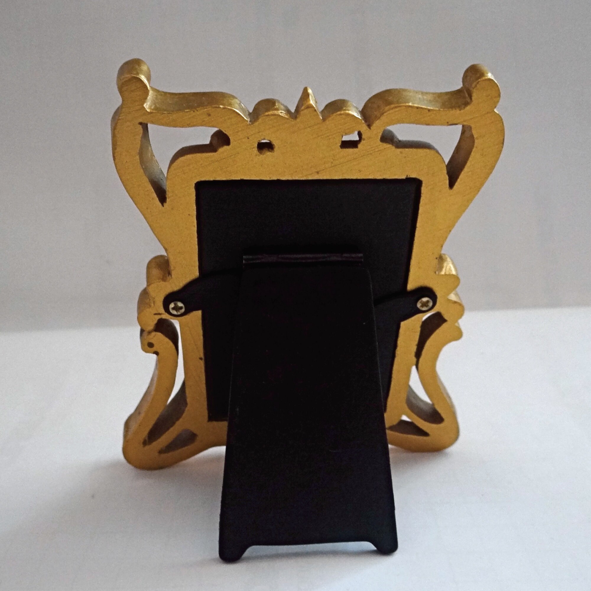 BAROQUE STYLE SETTING Frame Photo Door Tone Gold Vintage 2000s Vintage ...