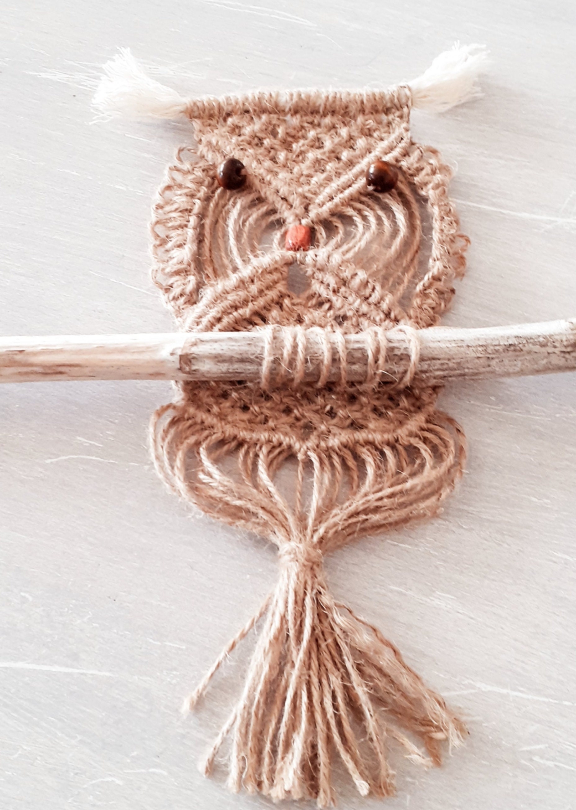 Macramé decoración de pared suspensión macramé - Etsy España