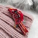 Cardinal Ornament Red Cardinal Brooch Pin Cardinal Gifts - Etsy