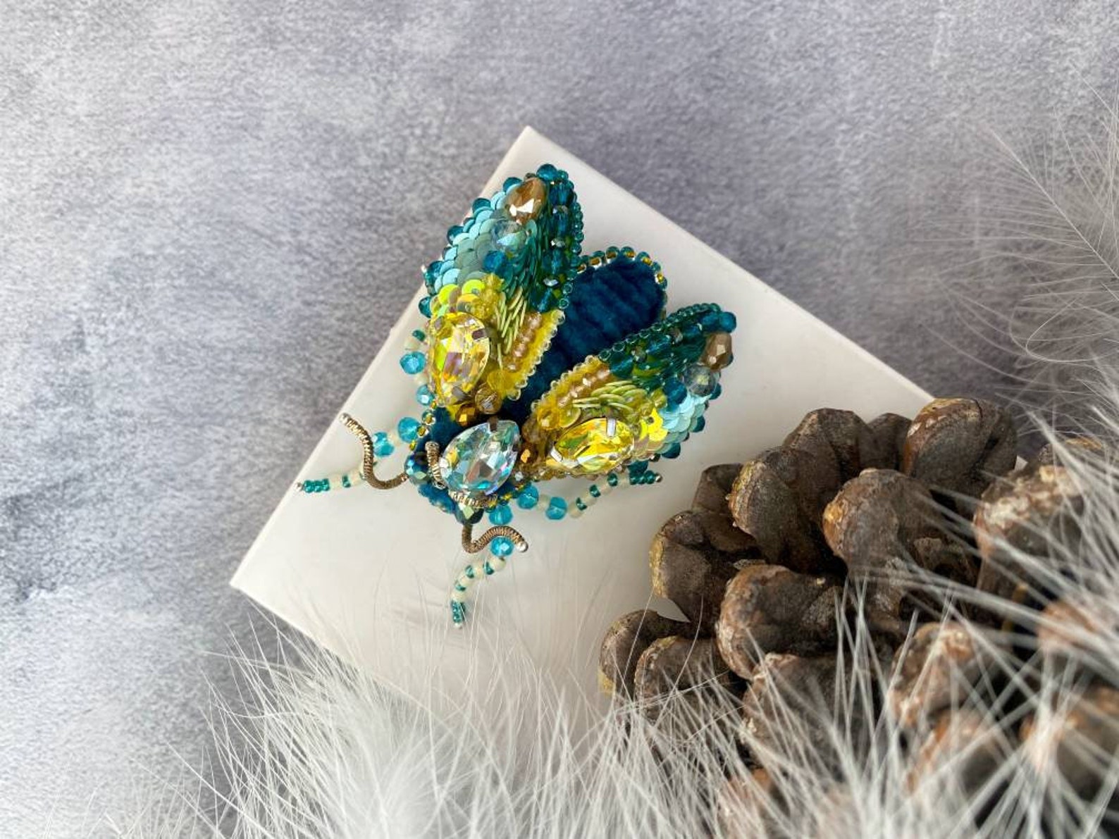 Beaded Cicada Brooch Pin Beetle Brooch Pin Fly Brooch Pin - Etsy