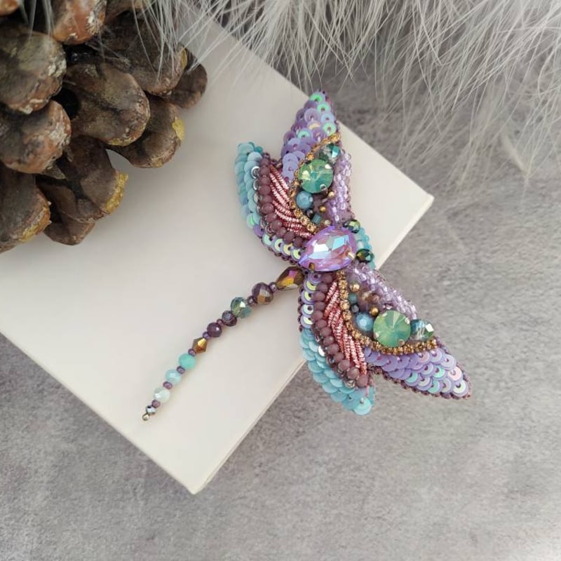 Dragonfly Pin - Etsy
