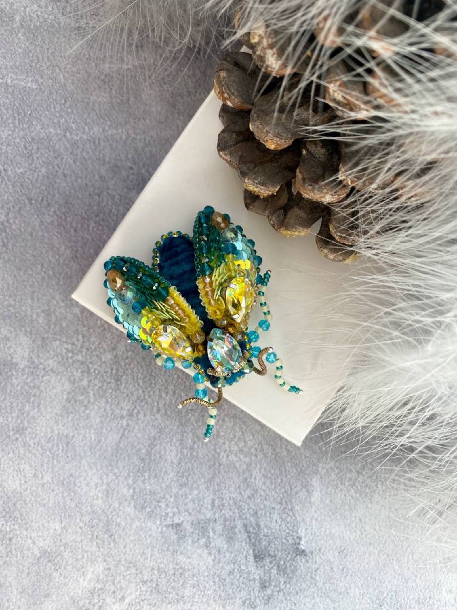 Beaded Cicada Brooch Pin Beetle Brooch Pin Fly Brooch Pin - Etsy