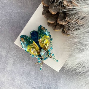 Beaded Cicada Brooch Pin Beetle Brooch Pin Fly Brooch Pin - Etsy
