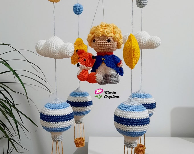Mobile Hot Air Balloon and the Little Prince - Etsy