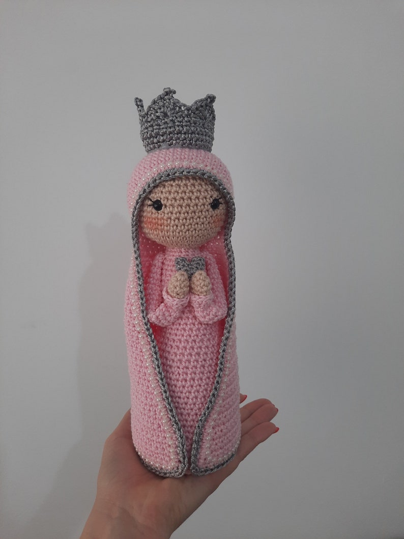 Our Lady, Virgin Mary Crocheted - Etsy