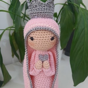 Our Lady, Virgin Mary Crocheted - Etsy