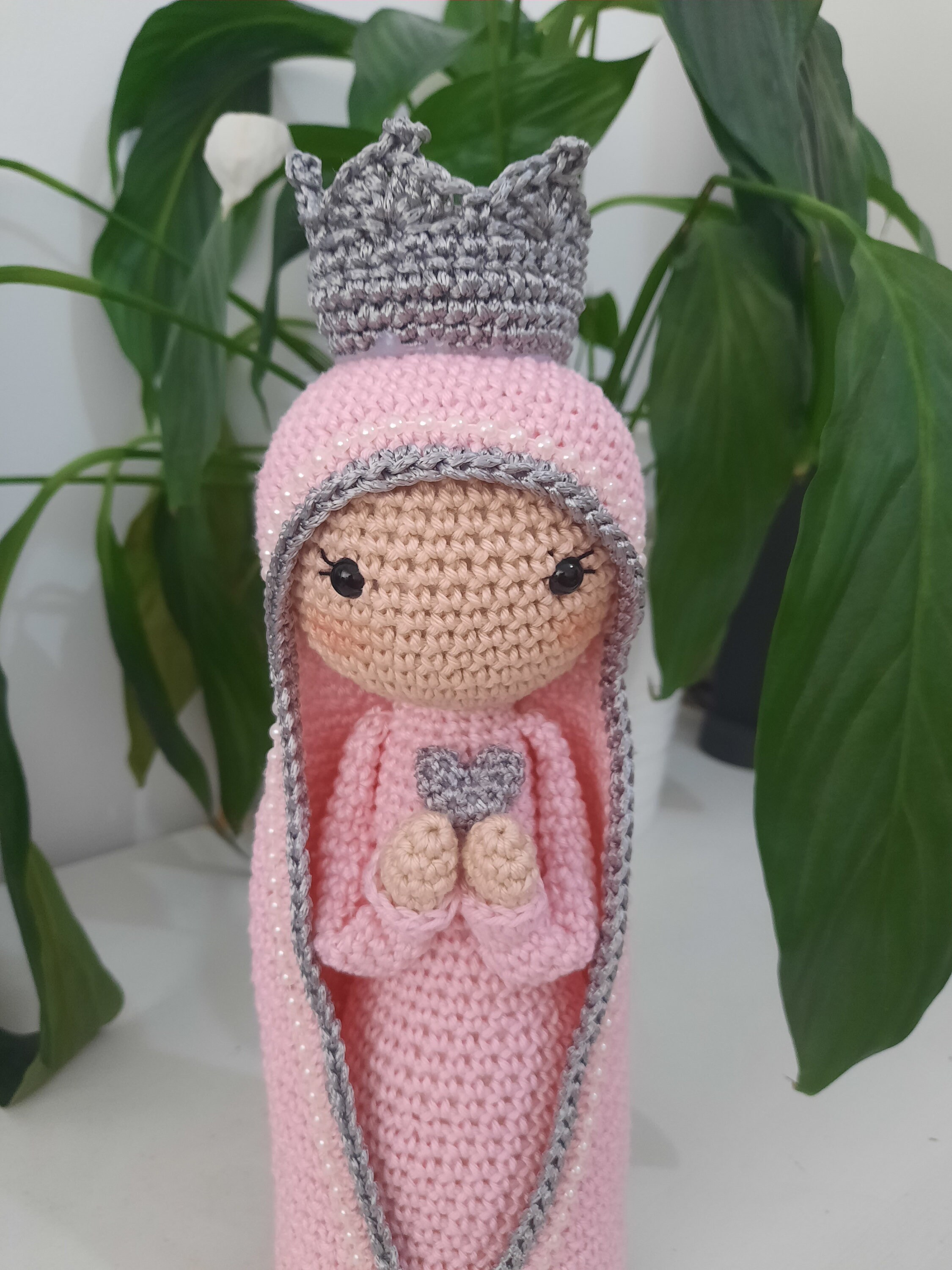 Our Lady, Virgin Mary Crocheted - Etsy