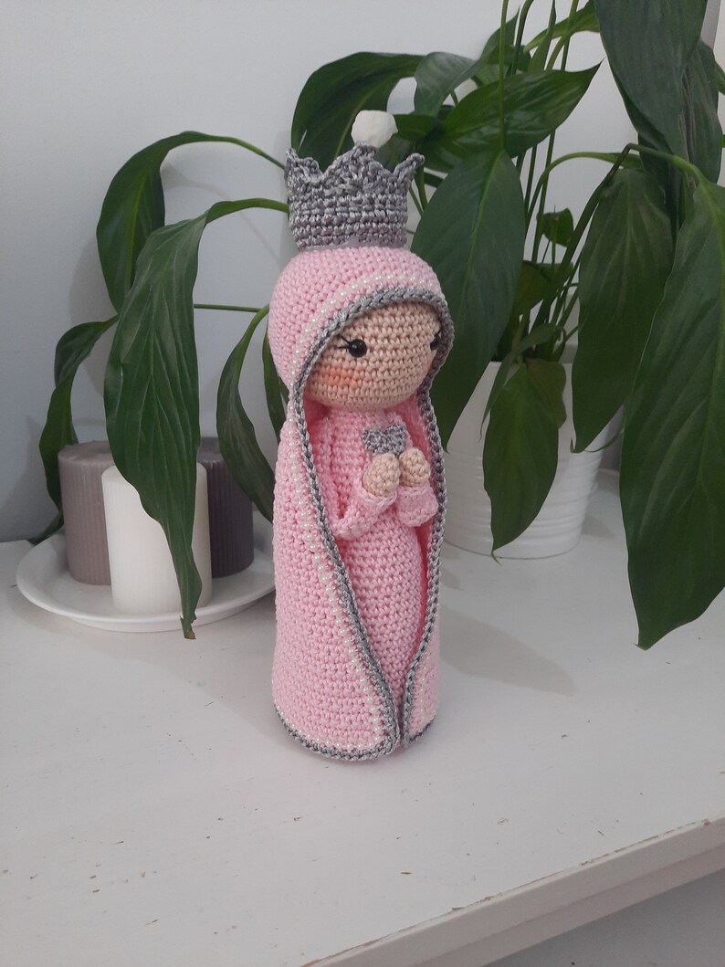 Our Lady, Virgin Mary Crocheted - Etsy