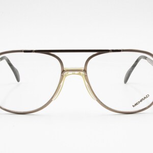 Menrad Vintage Small Aviator Frame , Pale Brown Metallized Double ...