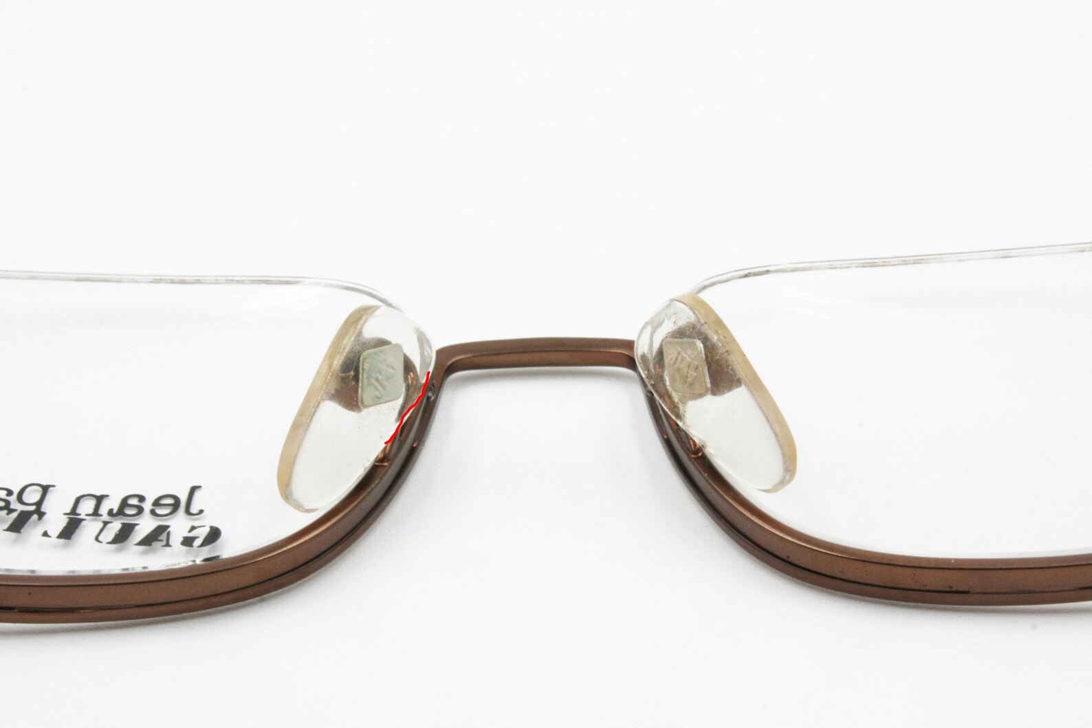 Jean Paul Gaultier JPG 55 7161 Vintage Eyewear Frame Squared Lenses ...