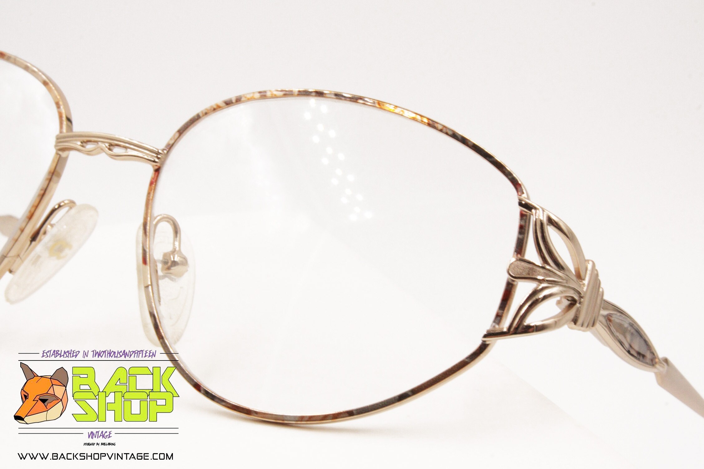 GLAMOUR Made in Italy 90s Eyeglass Frame Vintage Vtg, Designer Fancy ...