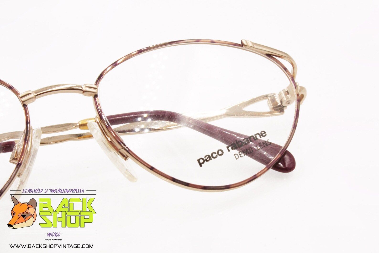 PACO RABANNE Paris mod. PR 780 Gp 485 Vintage eyeglass frame | Etsy