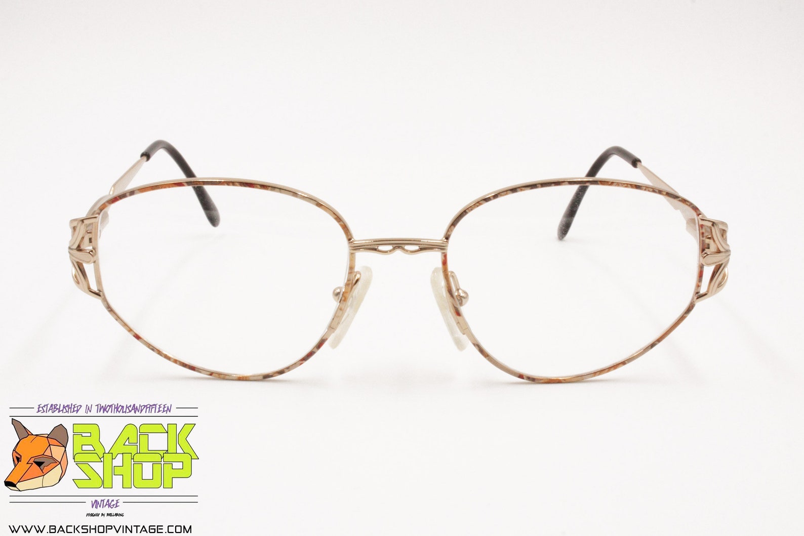 GLAMOUR Made in Italy 90s Eyeglass Frame Vintage Vtg, Designer Fancy ...