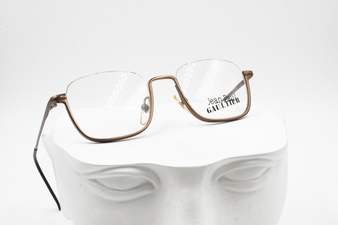 Jean Paul Gaultier JPG 55 7161 Vintage Eyewear Frame Squared - Etsy