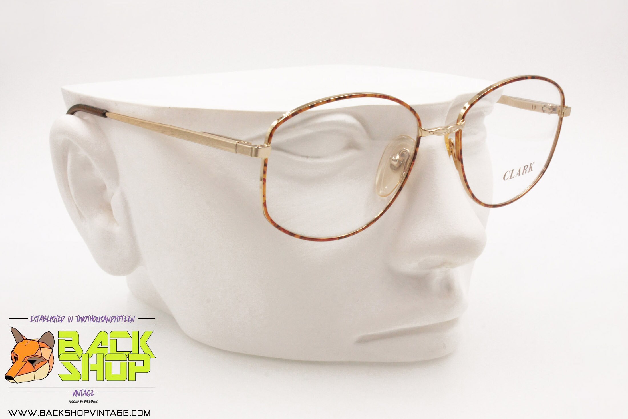 CLARK by TREVI Mod 084 C.2 Vintage Round Eyeglass Frame - Etsy