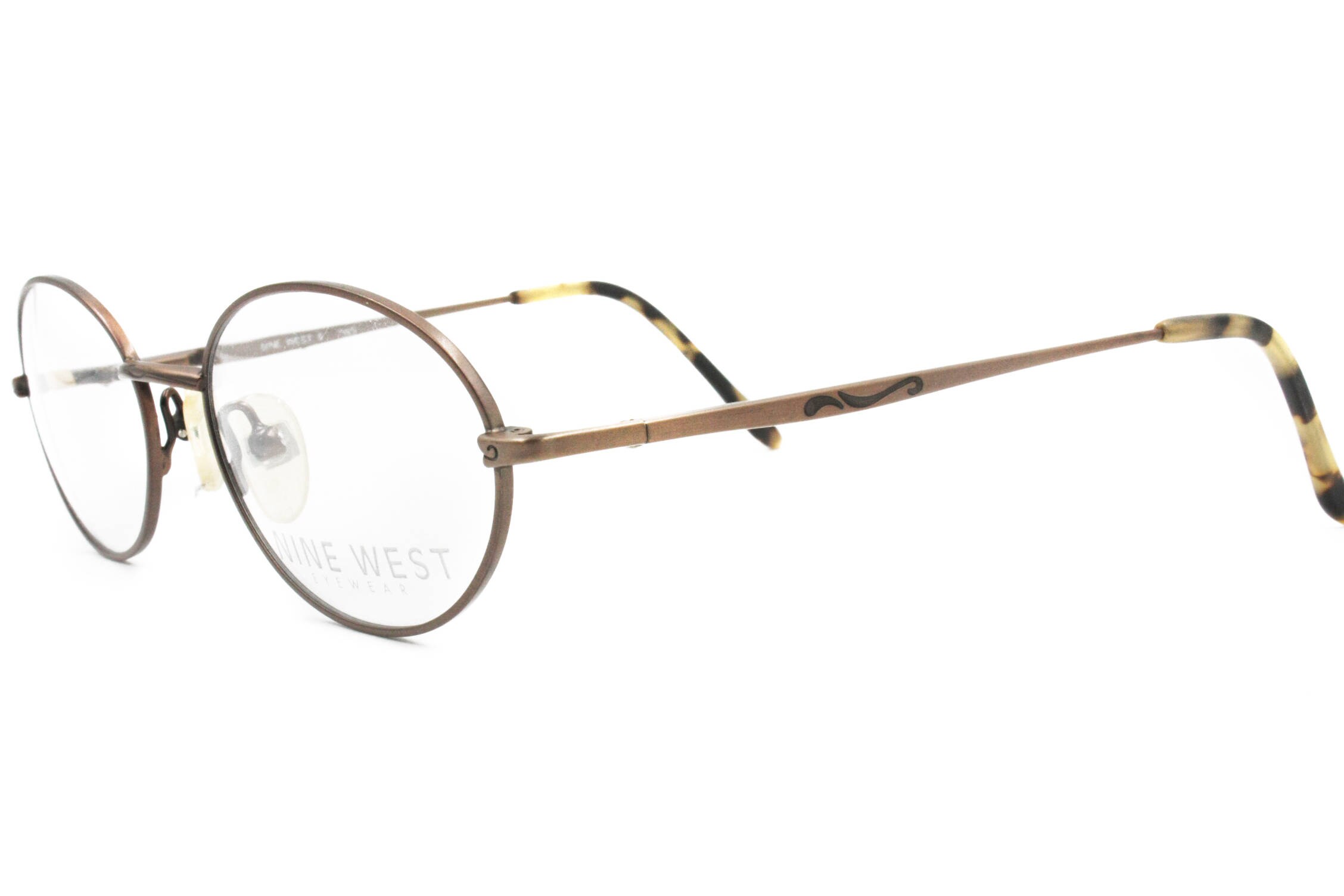 NINE WEST Mod. 7ws Oval Frame Eyewear Fleet Arm System // - Etsy