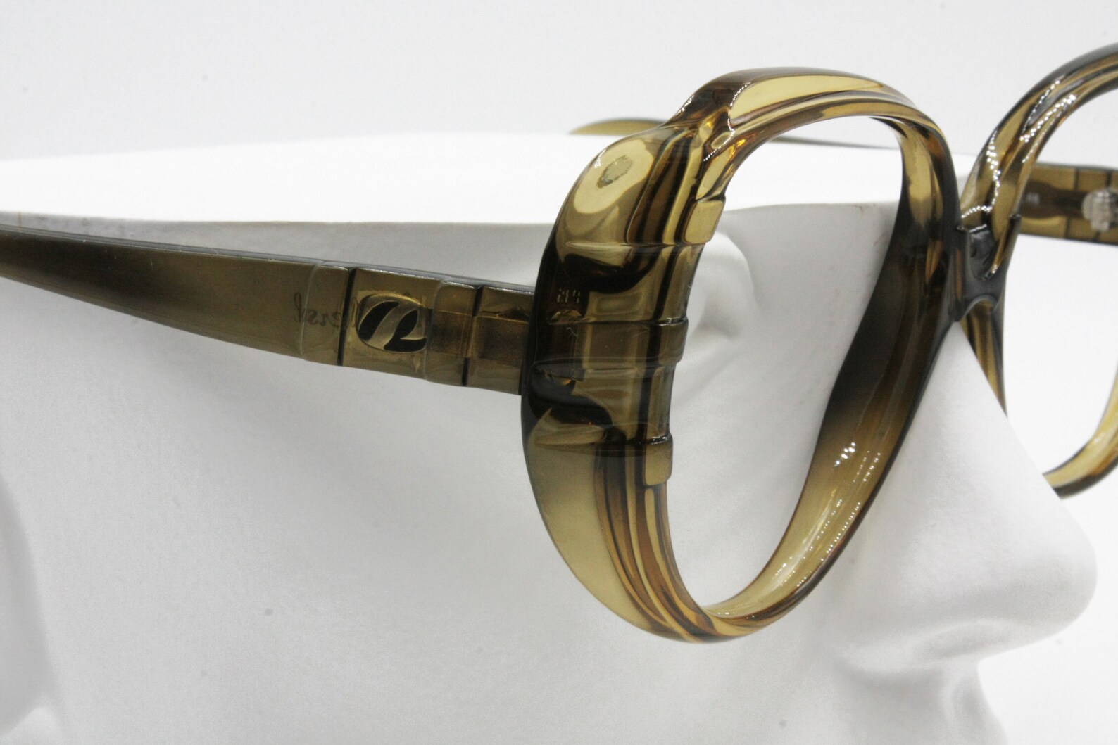 Persol Optyl Acetate 80s Frame Eyeglasses Oversize Green Tone - Etsy