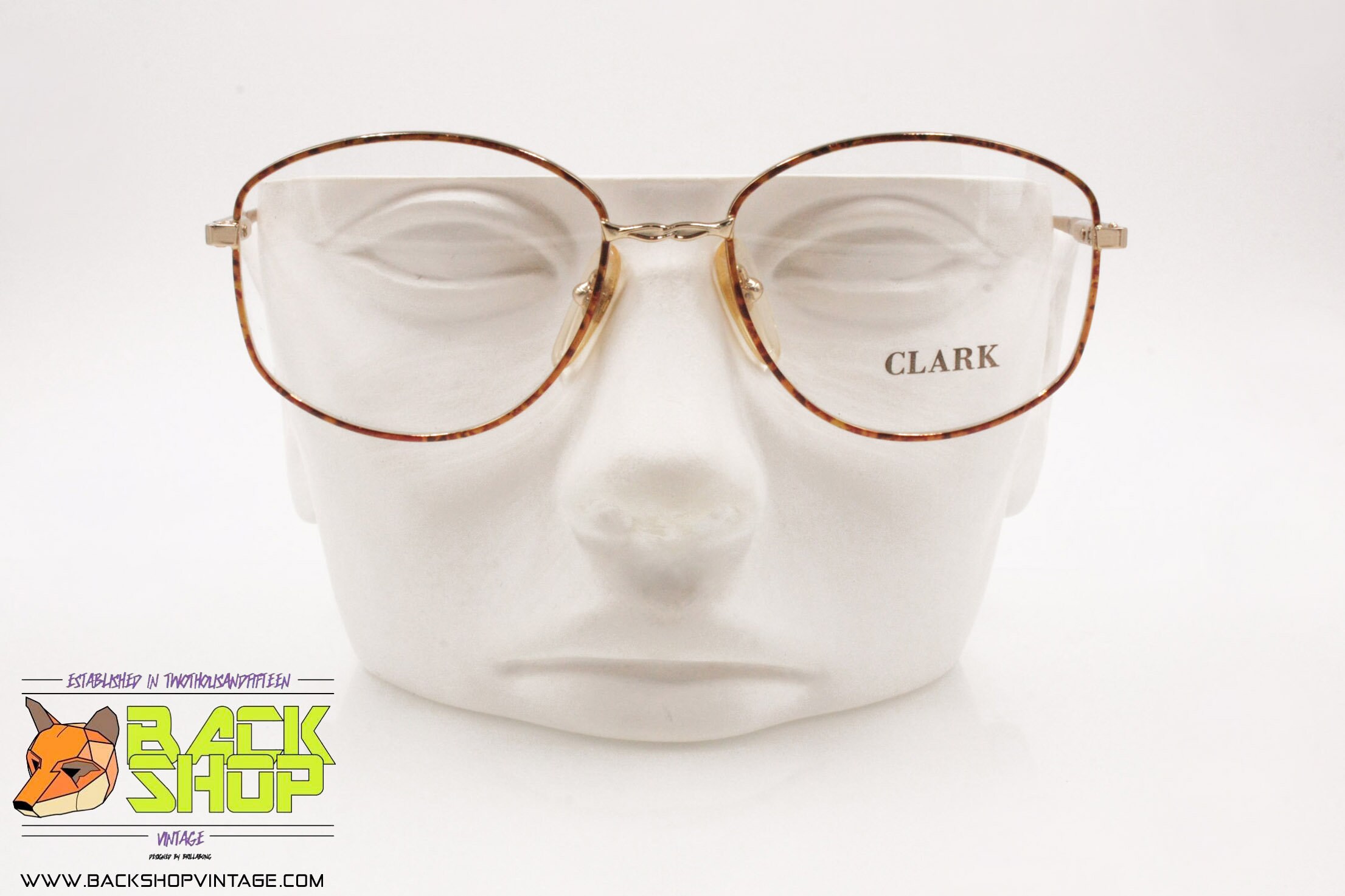 CLARK by TREVI Mod 084 C.2 Vintage Round Eyeglass Frame - Etsy