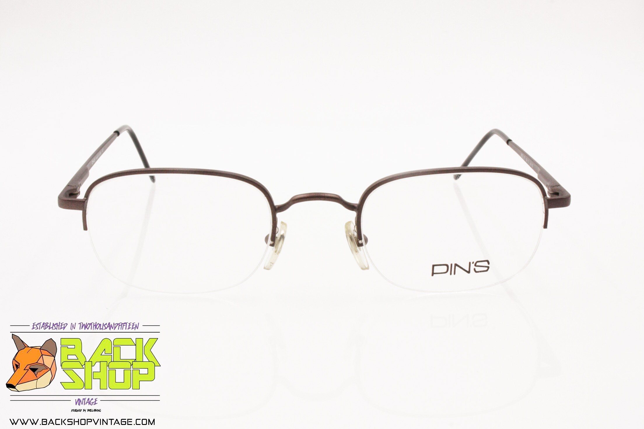 PIN'S Made in Italy Classic Optical Frame Glasses Half - Etsy