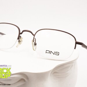 PIN'S Made in Italy Classic Optical Frame Glasses Half - Etsy