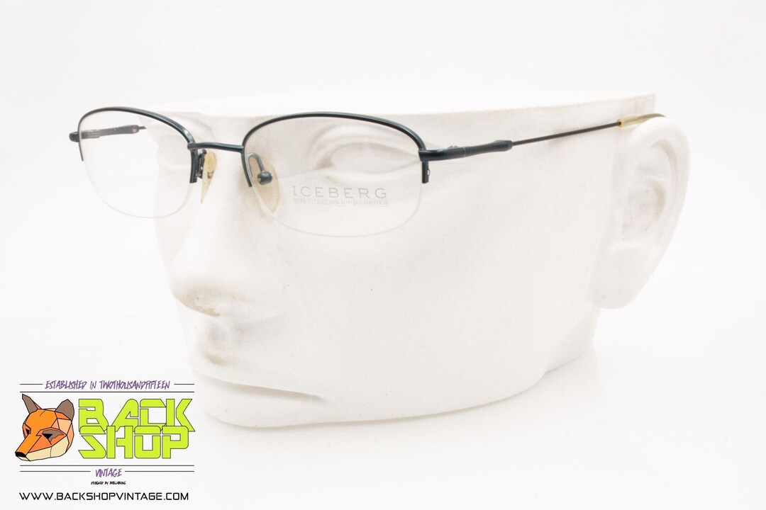ICEBERG Mod. IG80313, Vintage Eyeglass Frame Electric Blue Beta ...