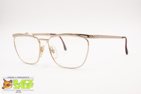 Italian 1970s Vintage eyeglass frame double bridge & … - Gem
