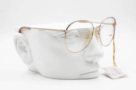 Vintage 70s Zeiss W Germany Eyeglass Frame 6422 1795 Gem