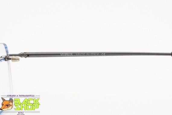 VERSACE VERSUS C19 Rimless eyeglass frame, graphite c… - Gem