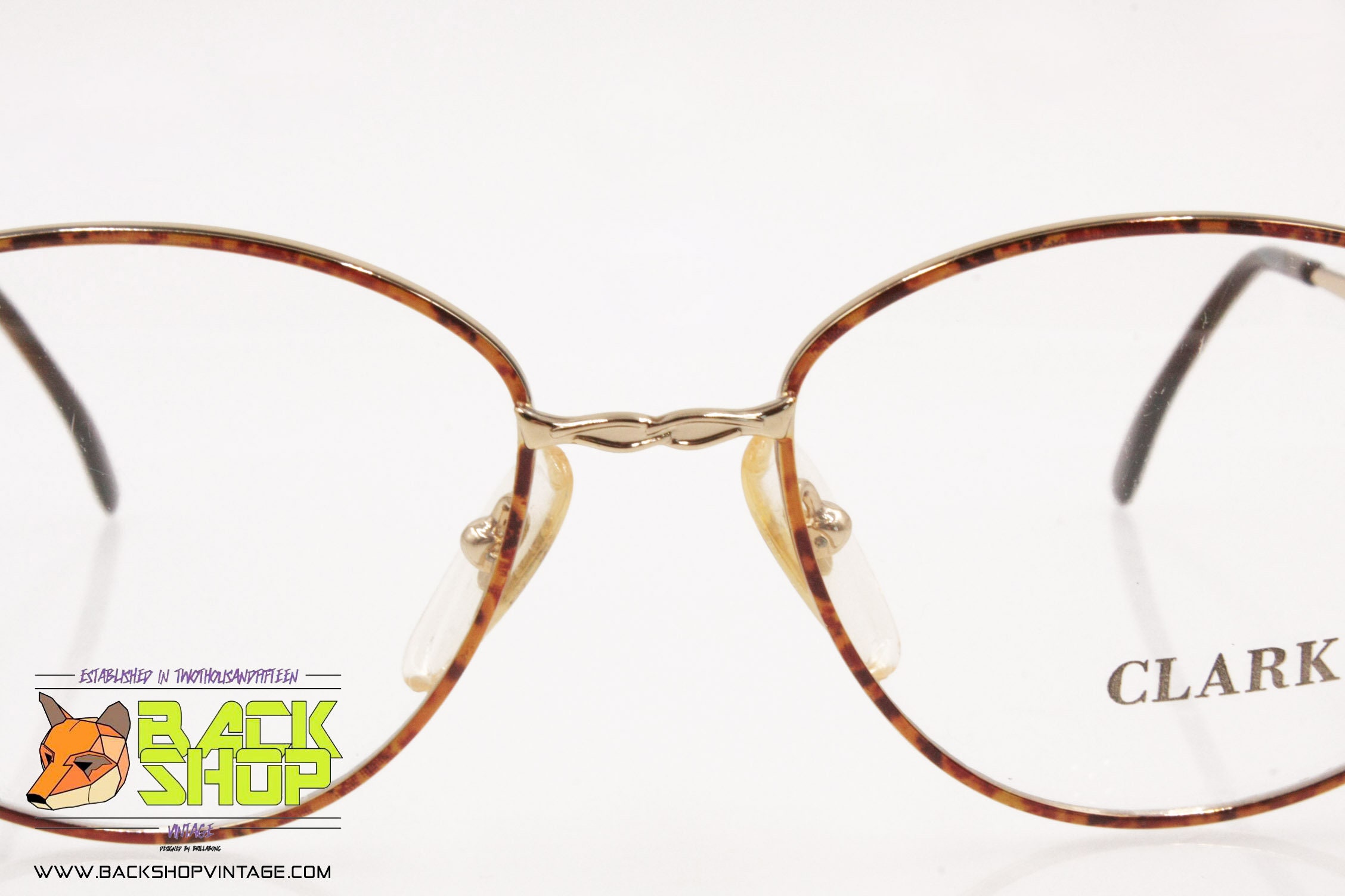 CLARK by TREVI Mod 084 C.2 Vintage Round Eyeglass Frame - Etsy