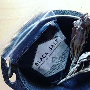 Black Salt Sea Salt Activated Charcoal for Protection, Boundaries ...