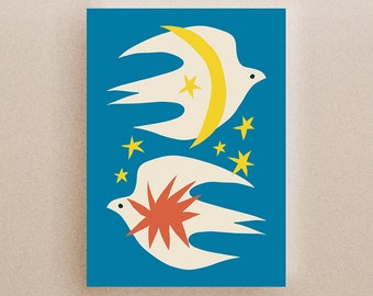 The Future is Bright Celestial Greeting Card - Etsy