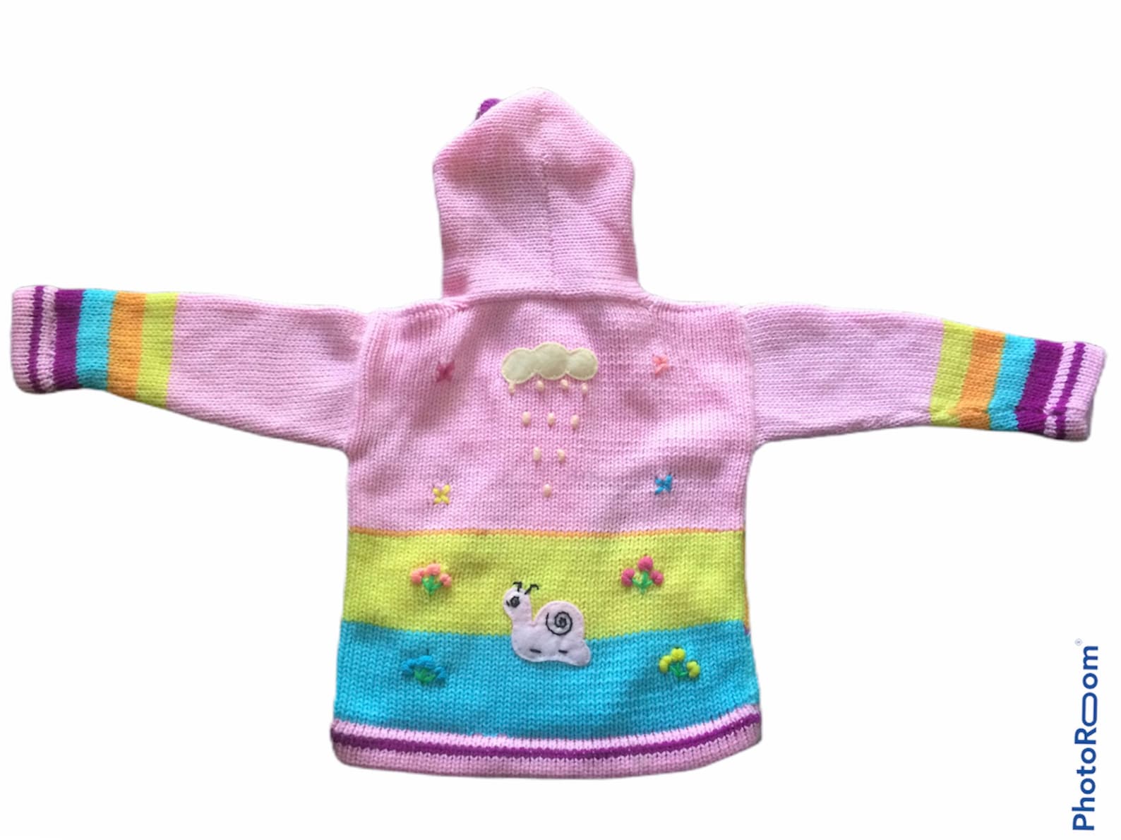 Handmade Children Sweaters, Alpaca Wool and Cotton Blend, Farm Animals ...