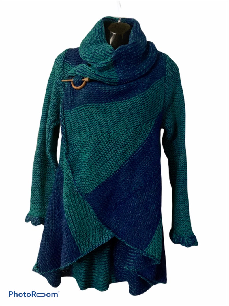 Wrap Around Sweater - Etsy