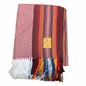 Coco Throw/blanket. Alpaca Wool and Cotton Blend. 73” L X 50” W - Etsy