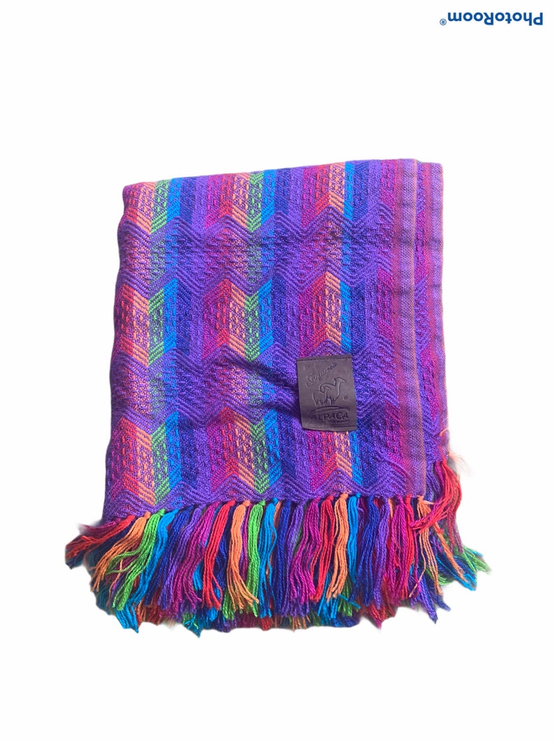 Coco Throw/blanket. Alpaca Wool and Cotton Blend. 73 L X 50 - Etsy