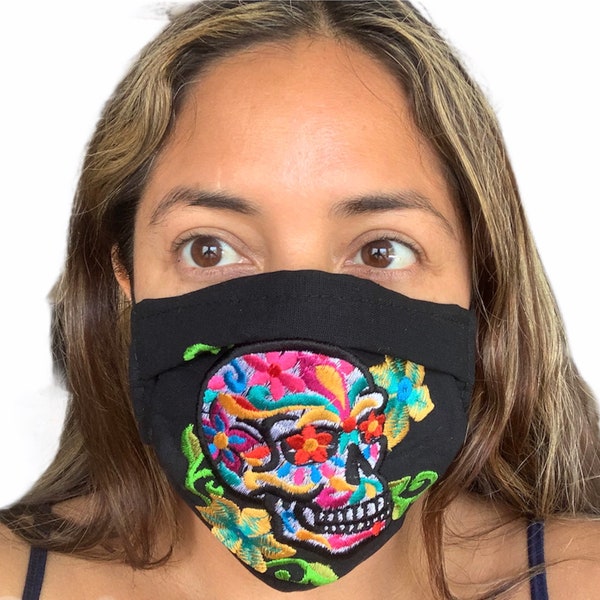 Sugar Skull Mask - Etsy Canada