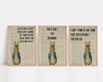 Beatrix Potter Quote - Etsy UK