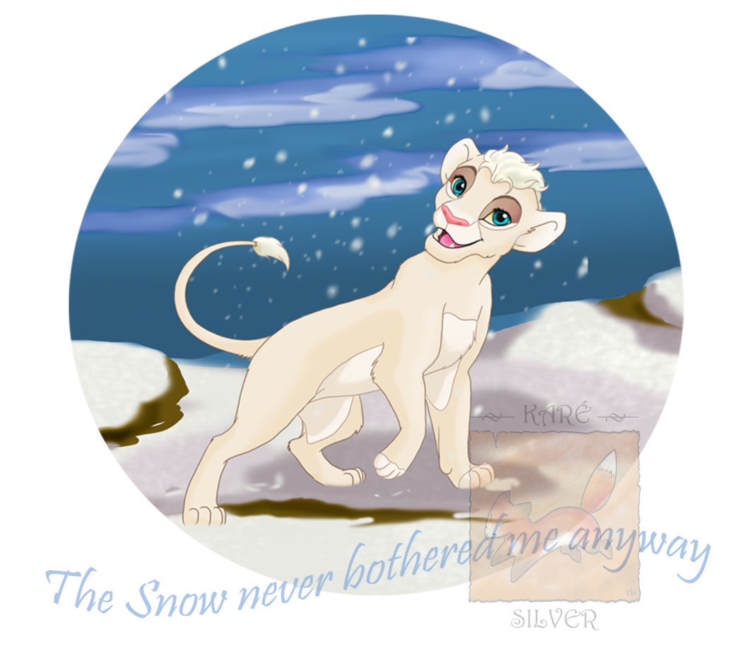 Lion Cub Elsa Frozen Inspired T-shirt - Etsy