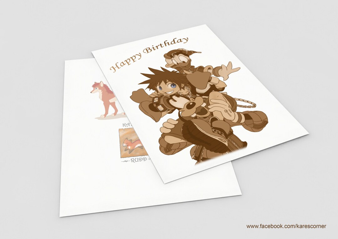 KH Inspired Birthday Card #1 - Etsy