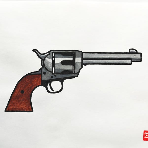 Rdr2 Revolver - Etsy