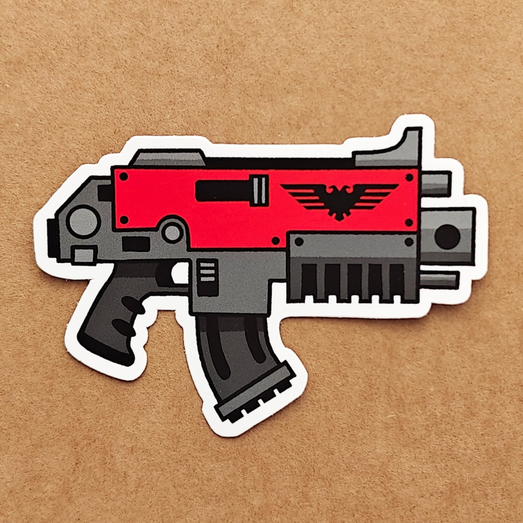 Space Marine Warhammer Sticker Bolter: Warhammer 40K, 40000, Adeptus ...