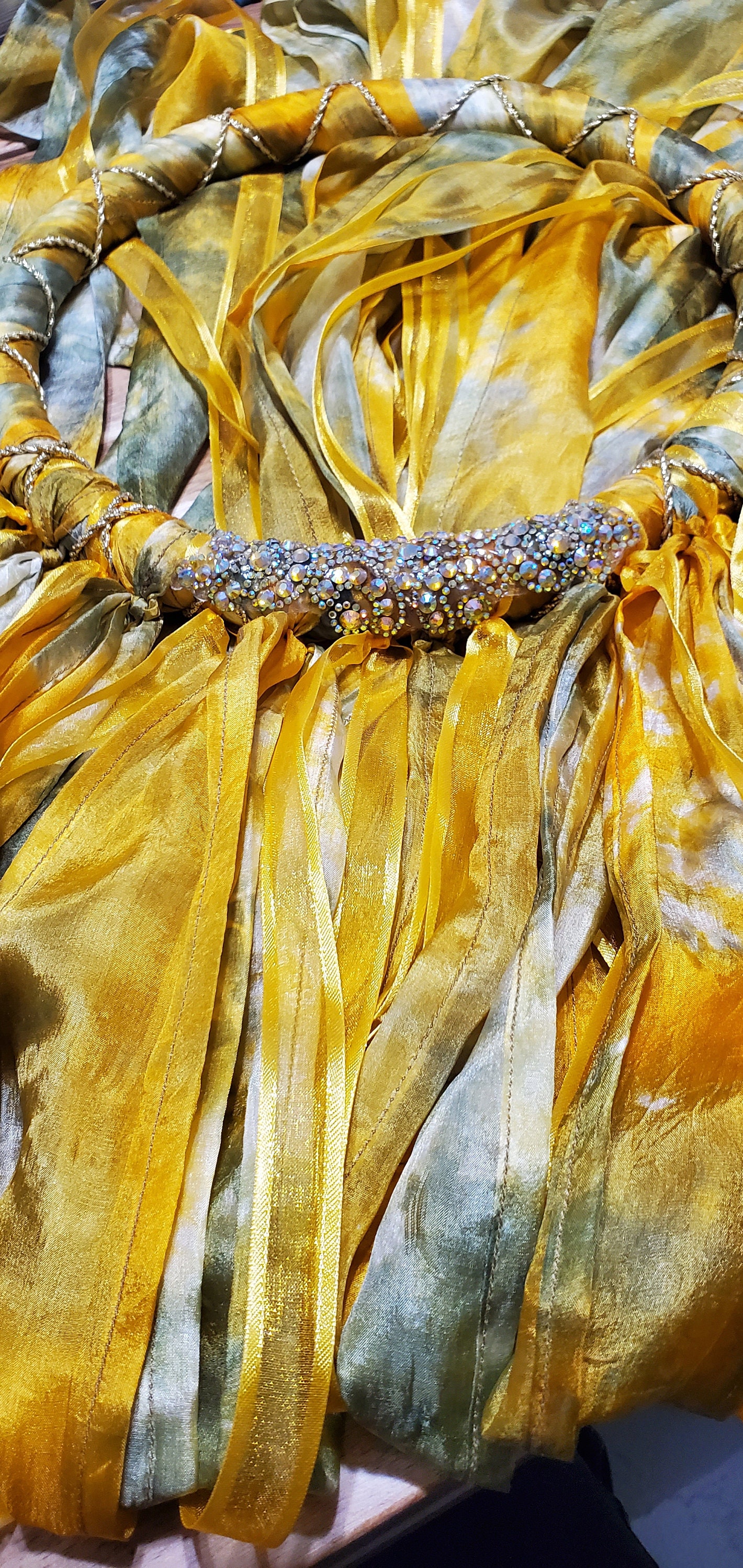 Beautiful Silk Dance Hoop - Etsy