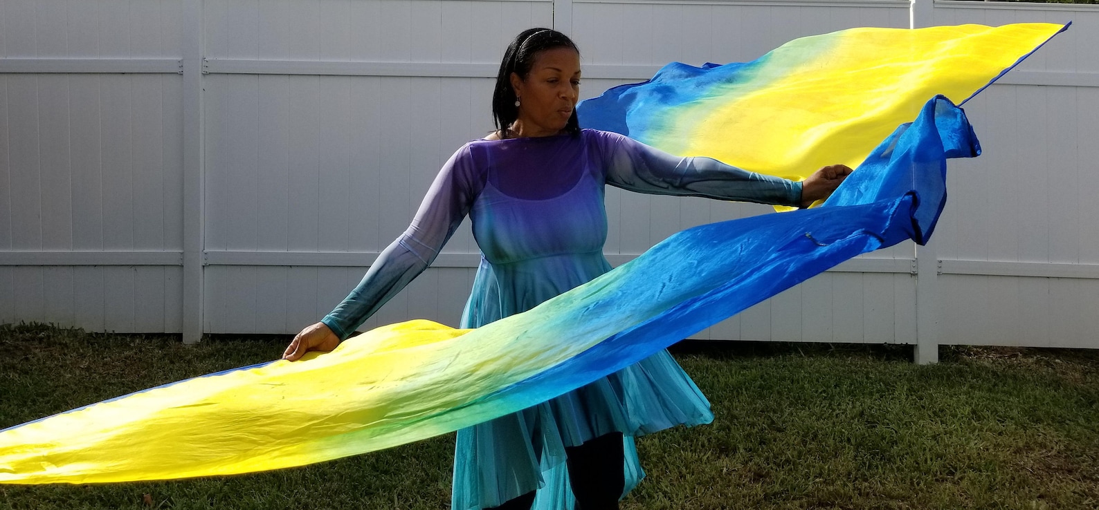 Beautiful Silk Worship Flag Set "faith" - Etsy