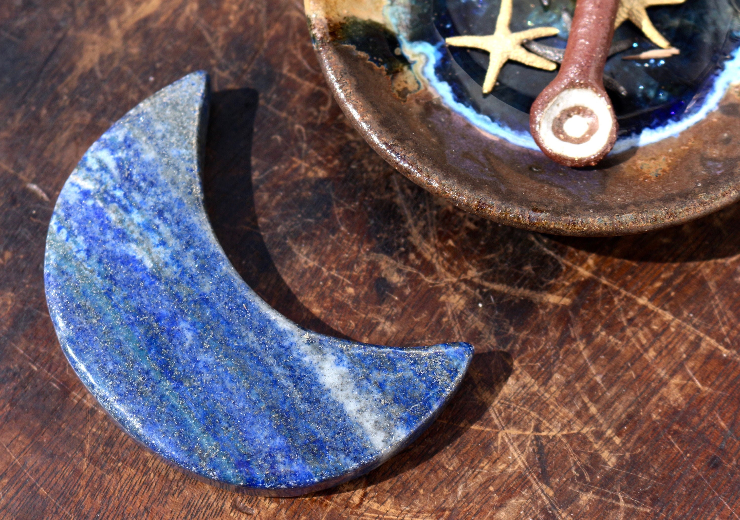 Lapis Lazuli Crescent Moon / Lapis Lazuli Moon / Polished | Etsy Lapis Lazuli Crescent Moon / Lapis Lazuli Moon / Polished | Etsy
