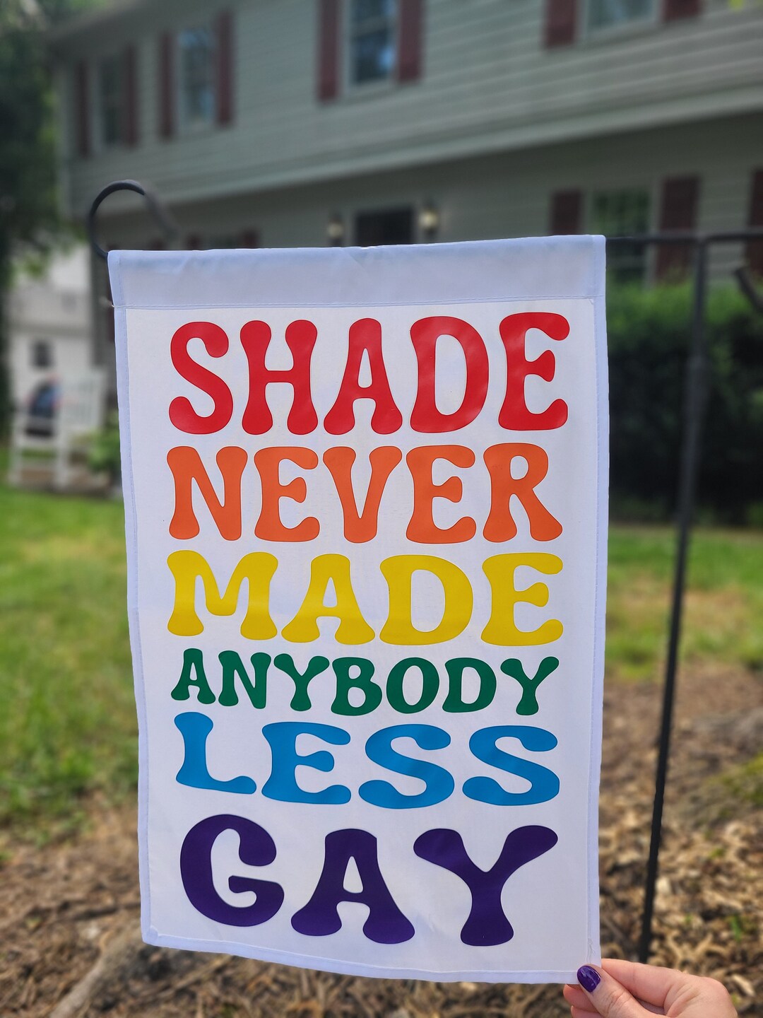 Pride - Taylor's Version Garden Flag *swiftie Garden Flag* LGBTQ Gay ...