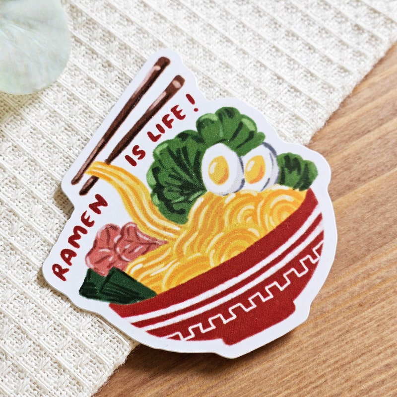 Ramen Stickers - Etsy
