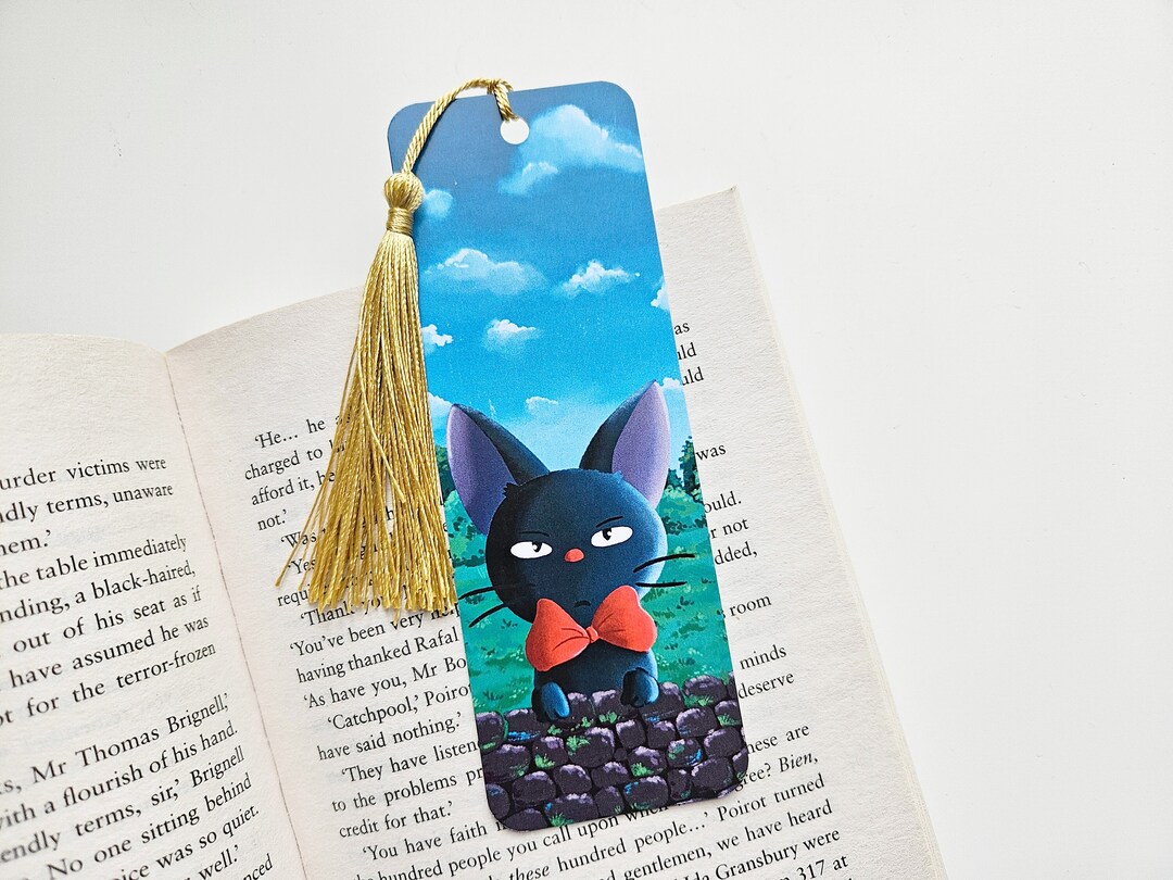 Bookmark Anime Inspired Stationery Kiki Bookmark Kawaii Bookmarks Book ...