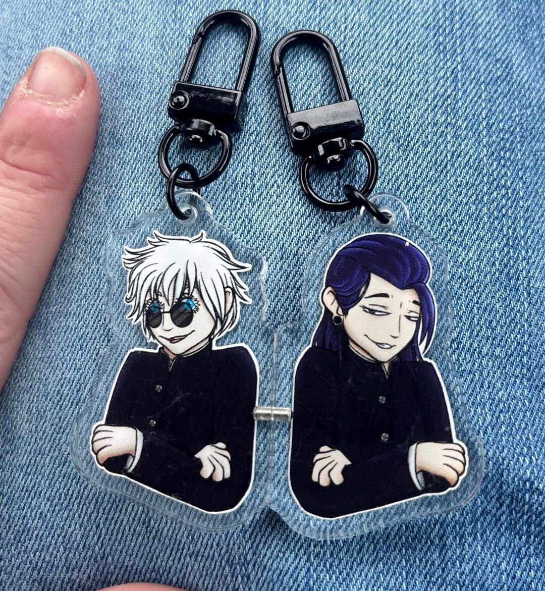 Satosugu BFF Magnetic Keychain Set - Etsy