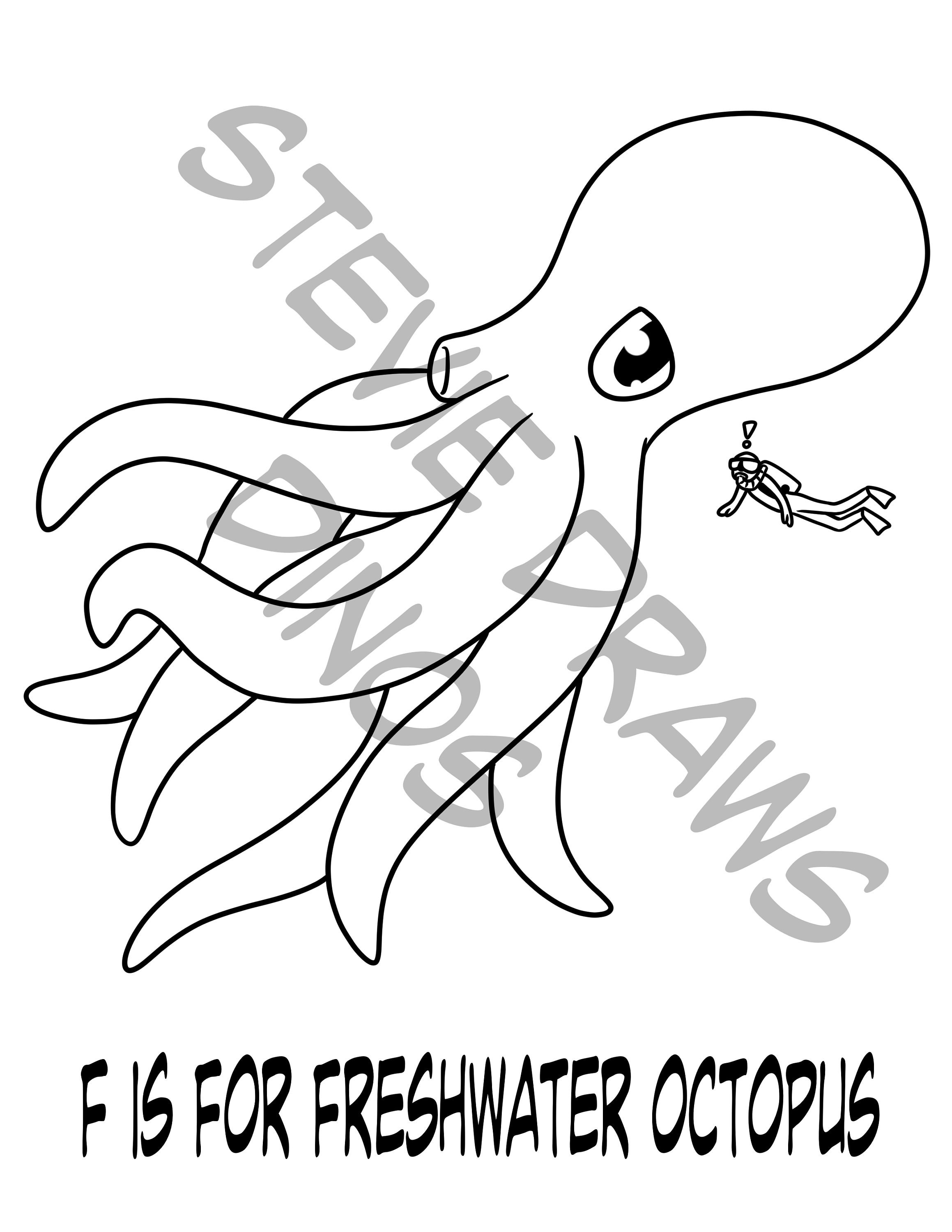 Cryptid Coloring Pages Sketch Coloring Page